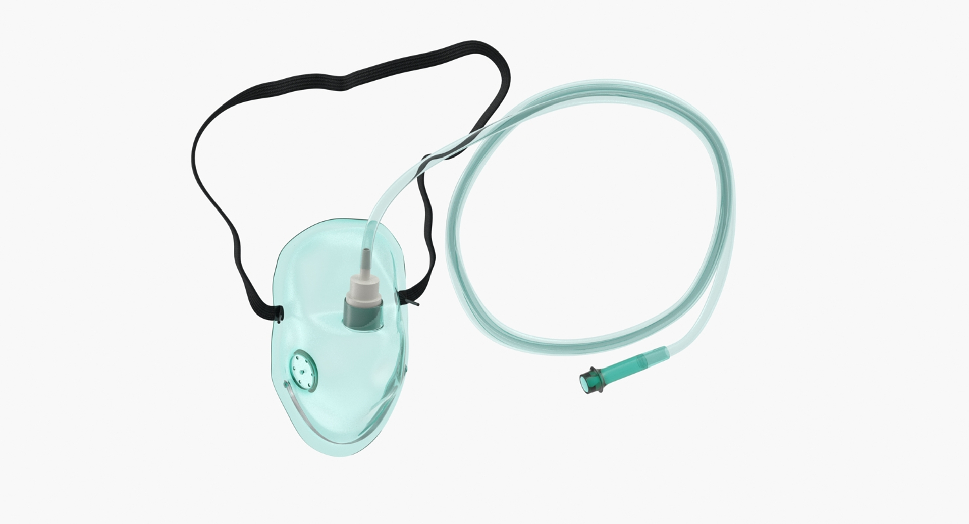Pediatric Oxygen Mask Tube Model - TurboSquid 1287782