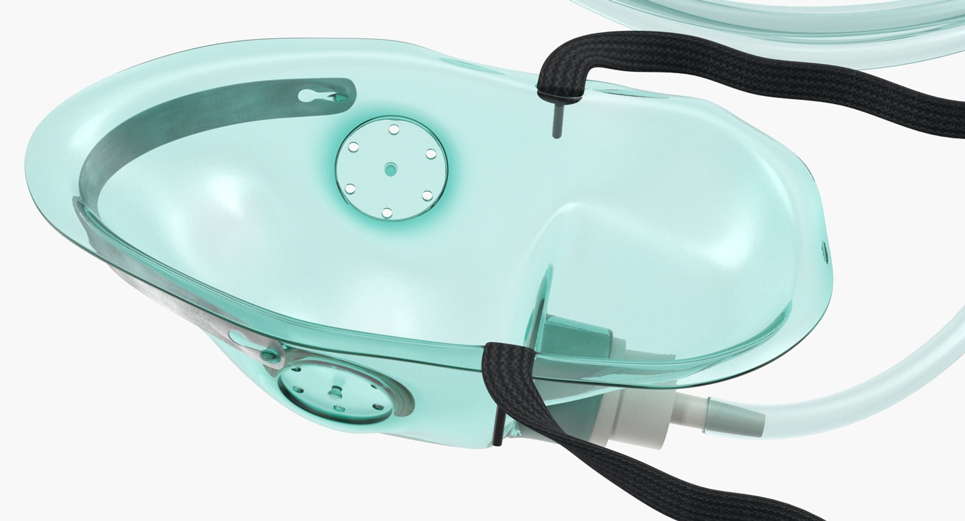 Pediatric Oxygen Mask Tube Model - TurboSquid 1287782