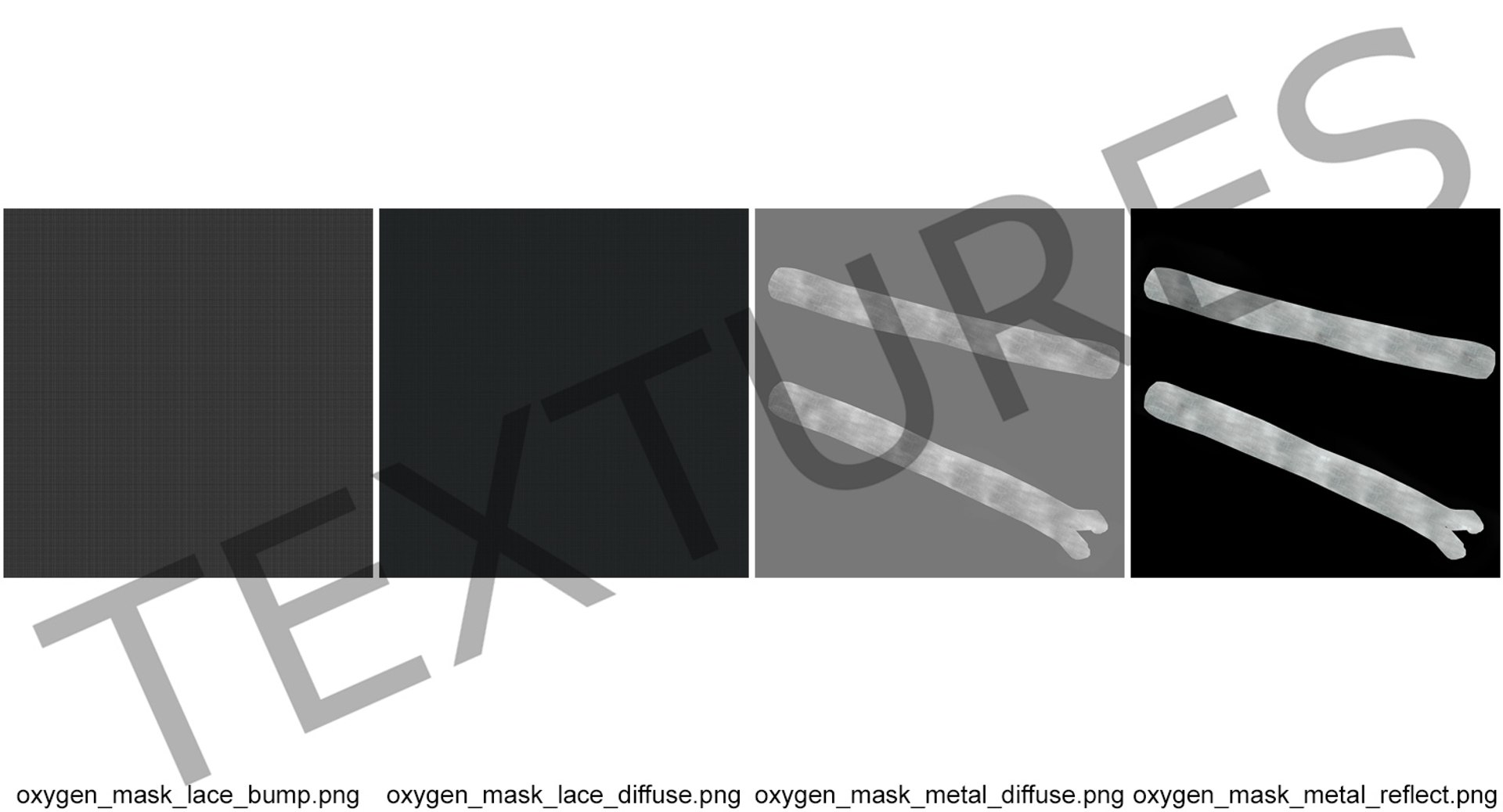 Pediatric Oxygen Mask Tube Model - TurboSquid 1287782