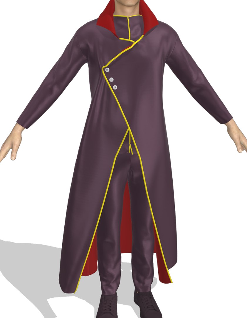 3D Mage Garment - TurboSquid 1727960