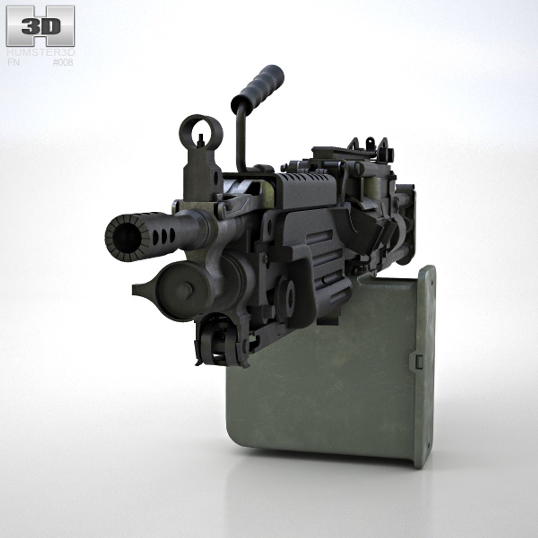 3D M249 M 249 - TurboSquid 1246370