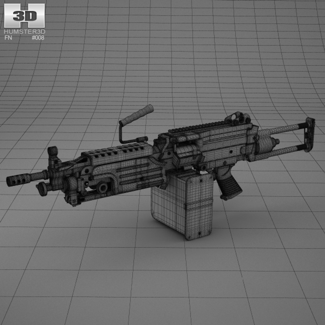 3D M249 M 249 - TurboSquid 1246370
