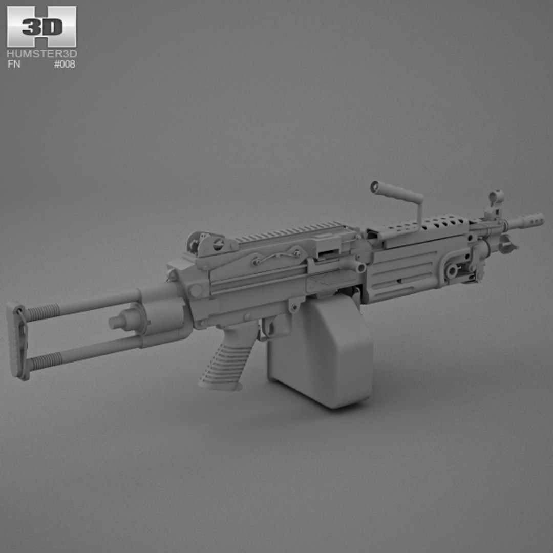 3D M249 M 249 - TurboSquid 1246370