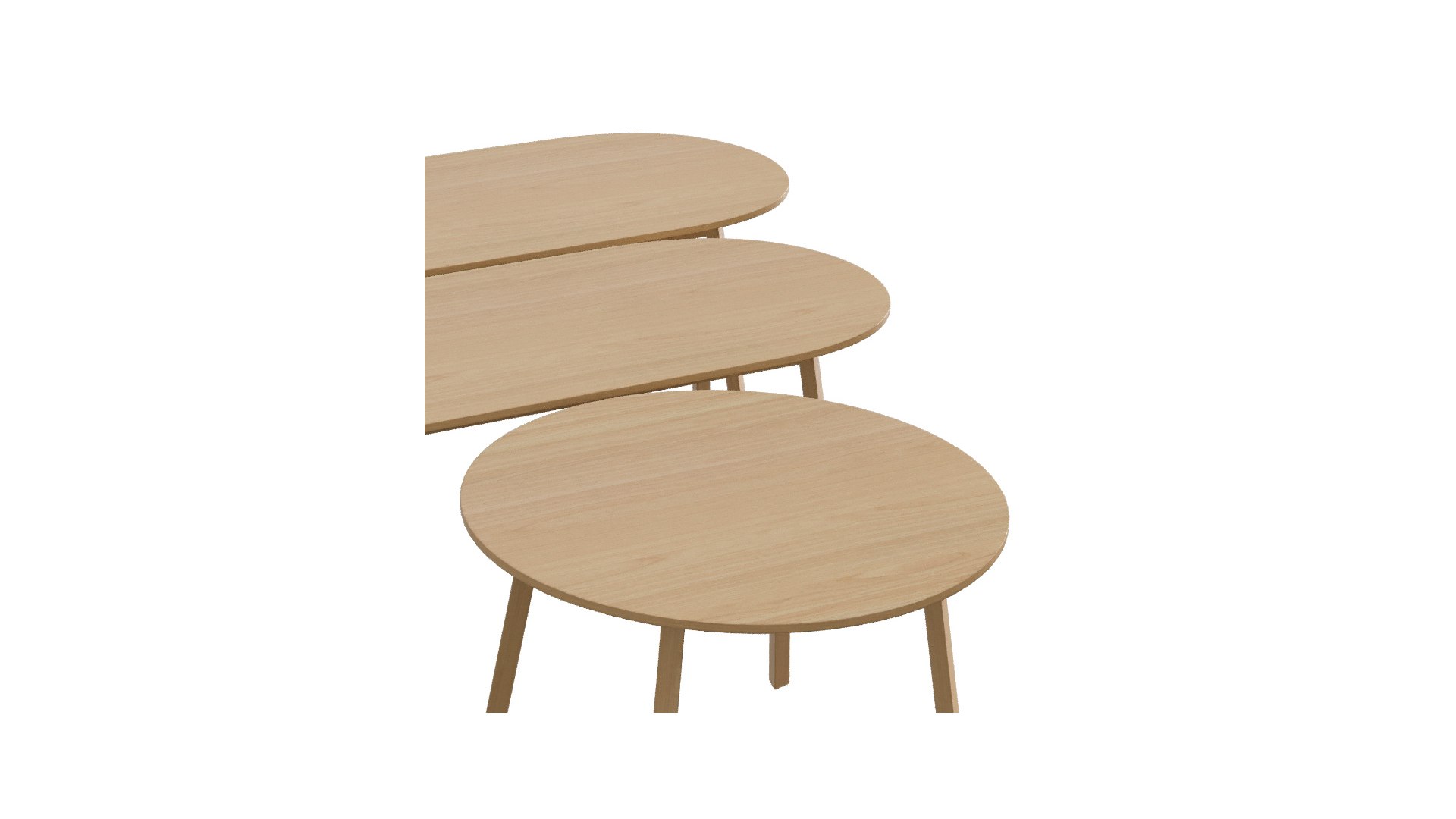Triangle Leg Table 3D Model - TurboSquid 1946542