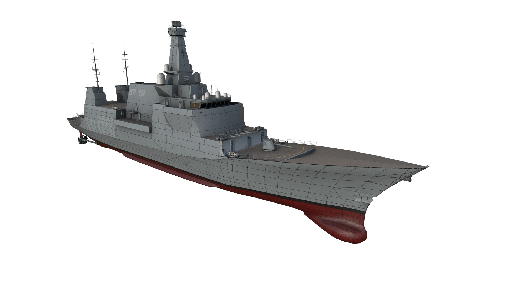 Type 26 Frigate Model - TurboSquid 2200302