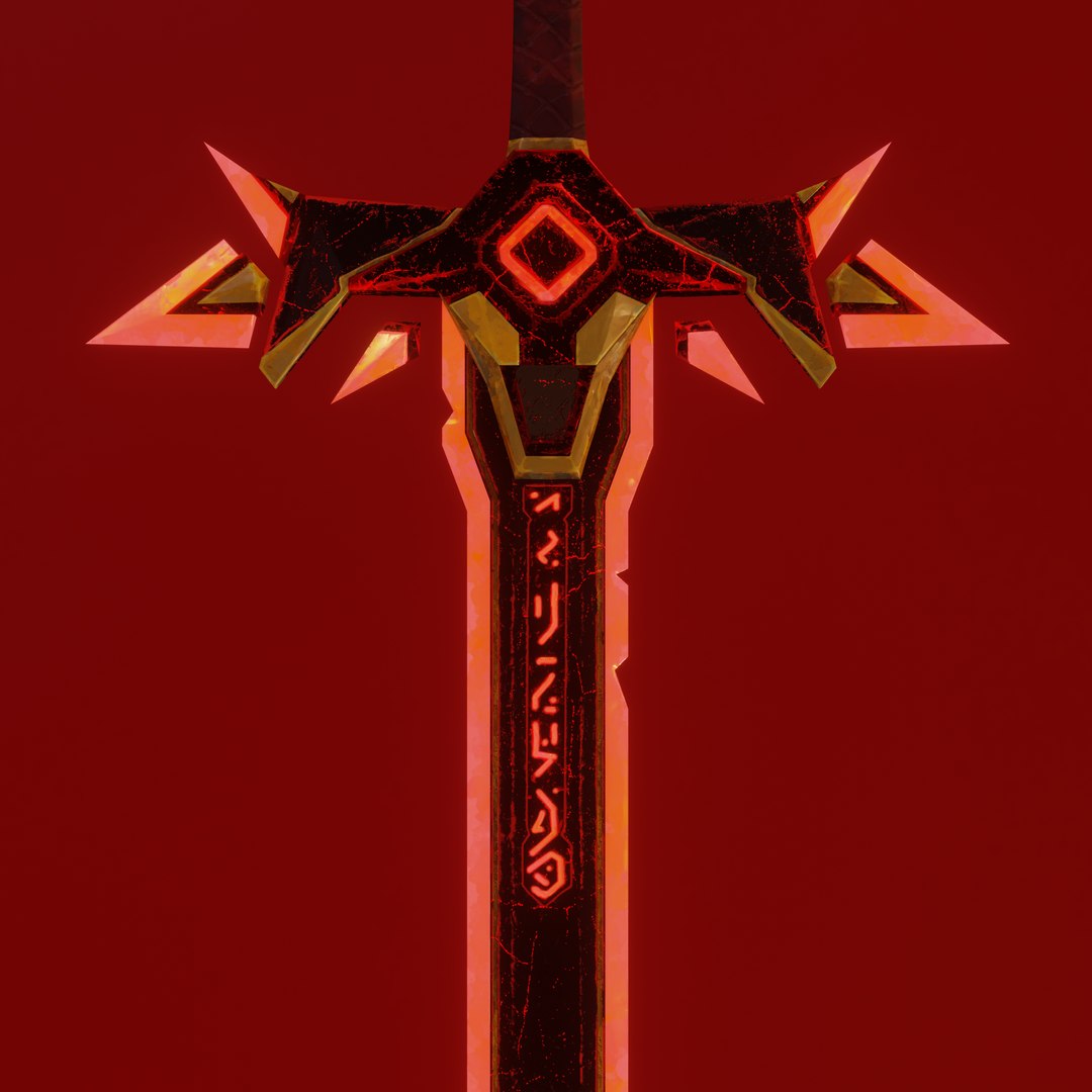 3D model Demon sword - TurboSquid 1969911