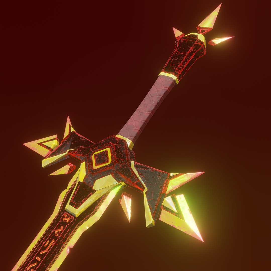 3D model Demon sword - TurboSquid 1969911