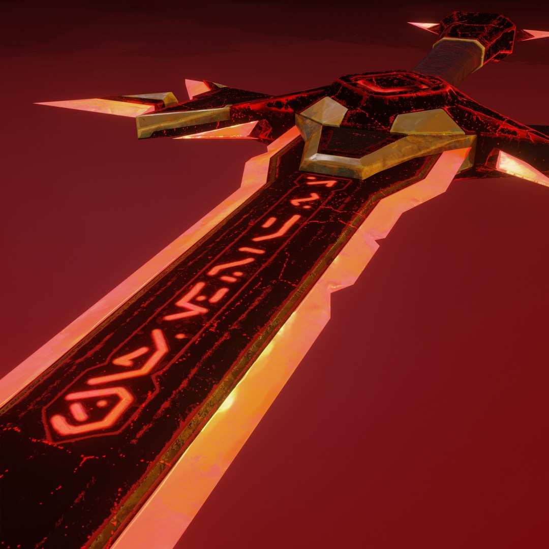 3D model Demon sword - TurboSquid 1969911