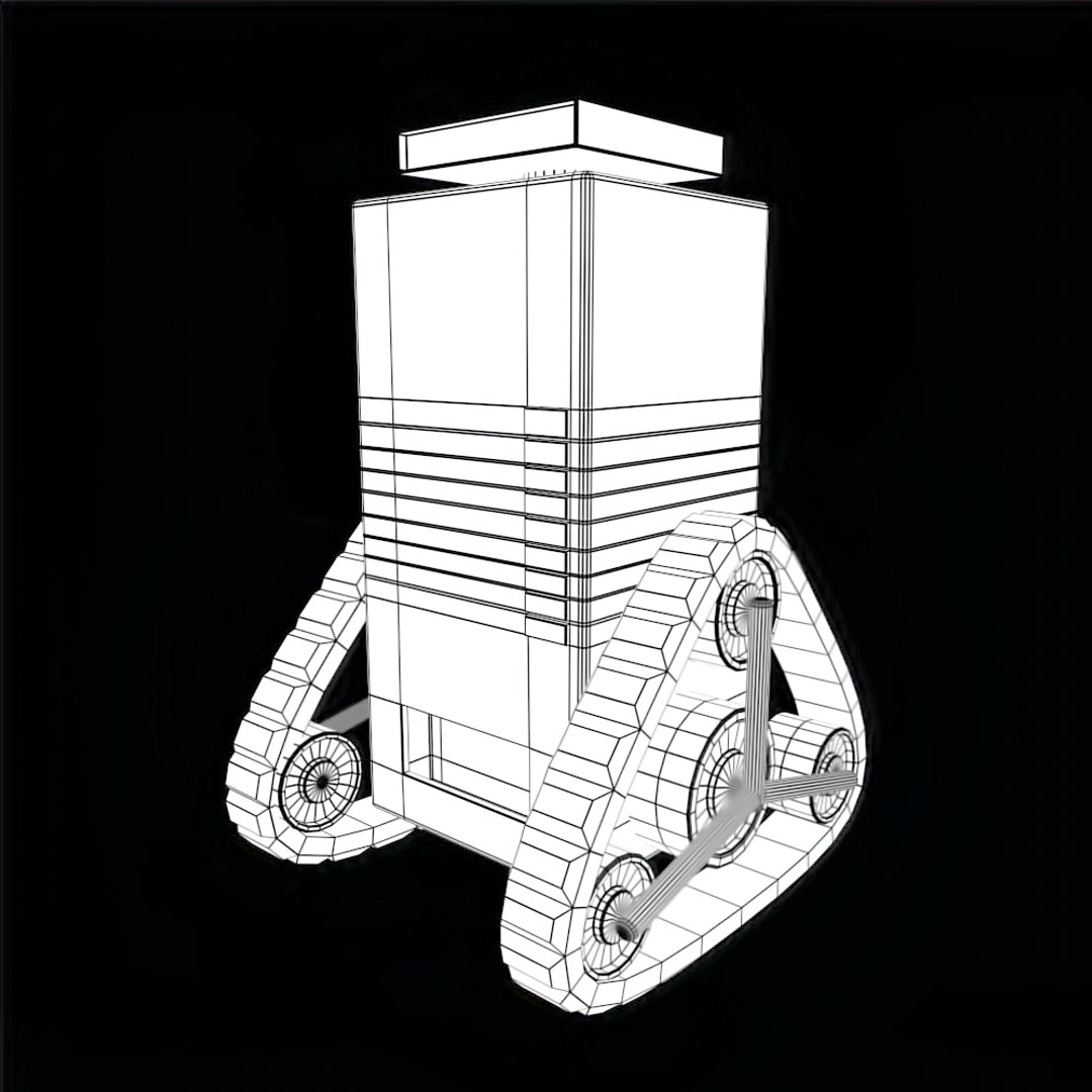 Soda Machine Tank Robot 3D Model - TurboSquid 1481584