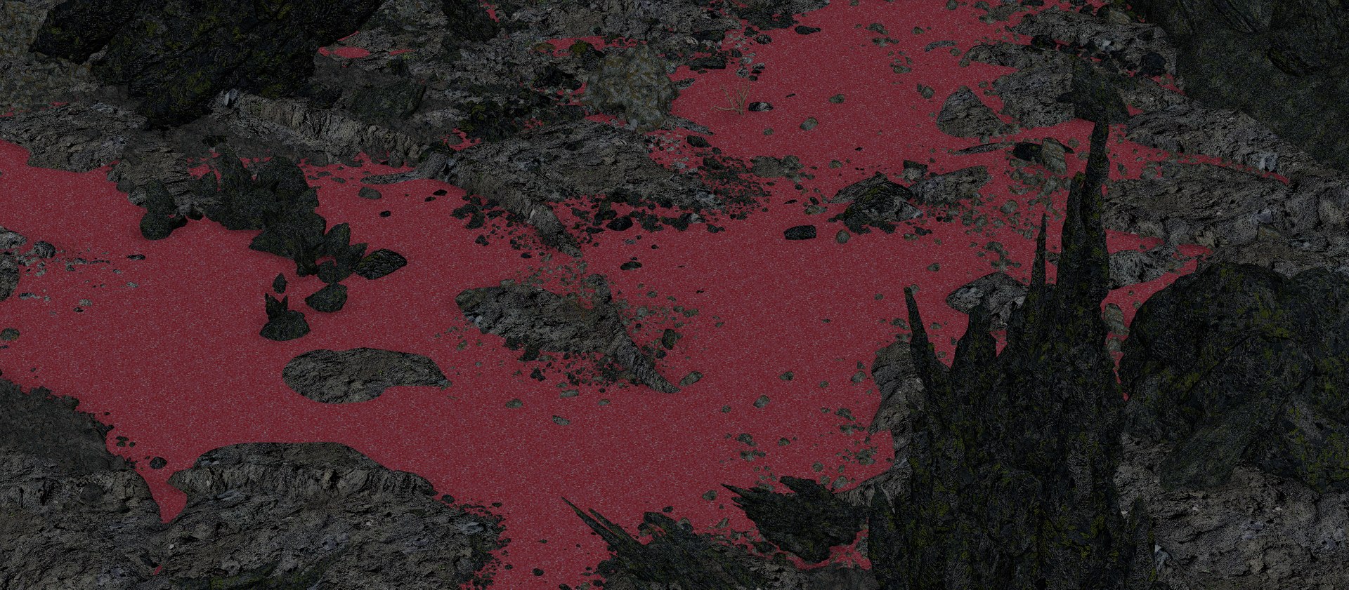 Hell Planet Environment 3D Model - TurboSquid 2061013