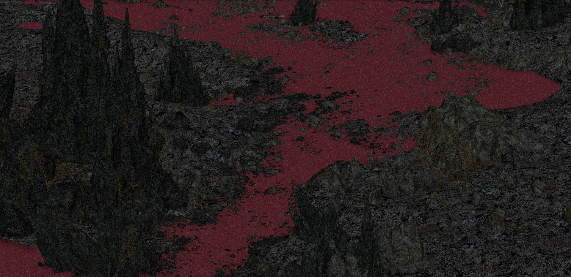 Hell Planet Environment 3D Model - TurboSquid 2061013