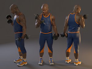 Blender Bodybuilder Models | TurboSquid