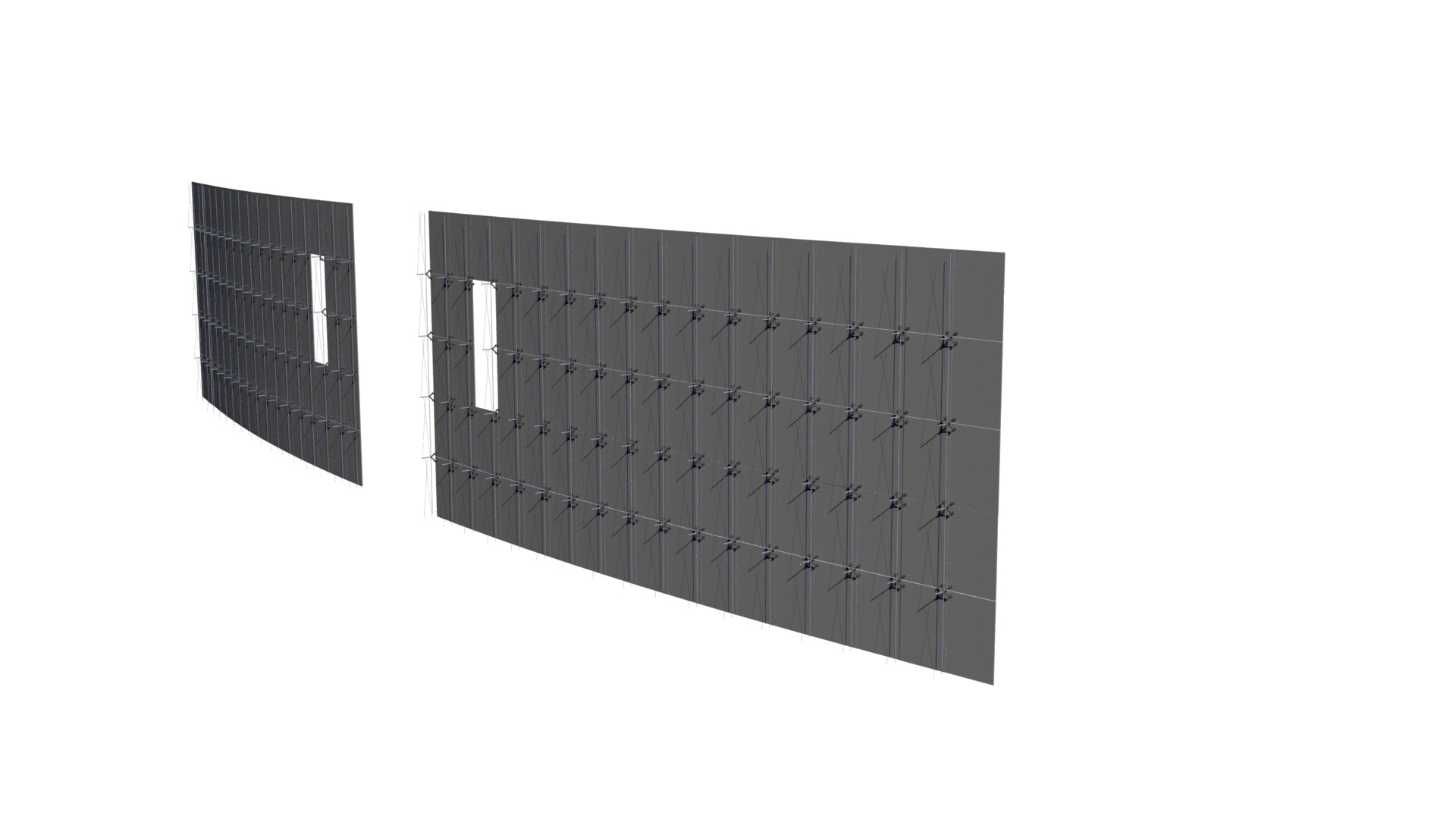 3D spider glass structure - TurboSquid 1377985