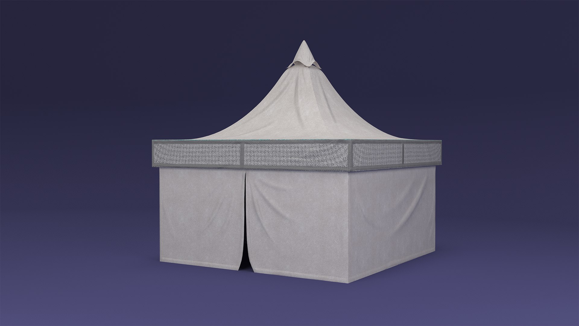 3D Tent Hajj Model - TurboSquid 2243698