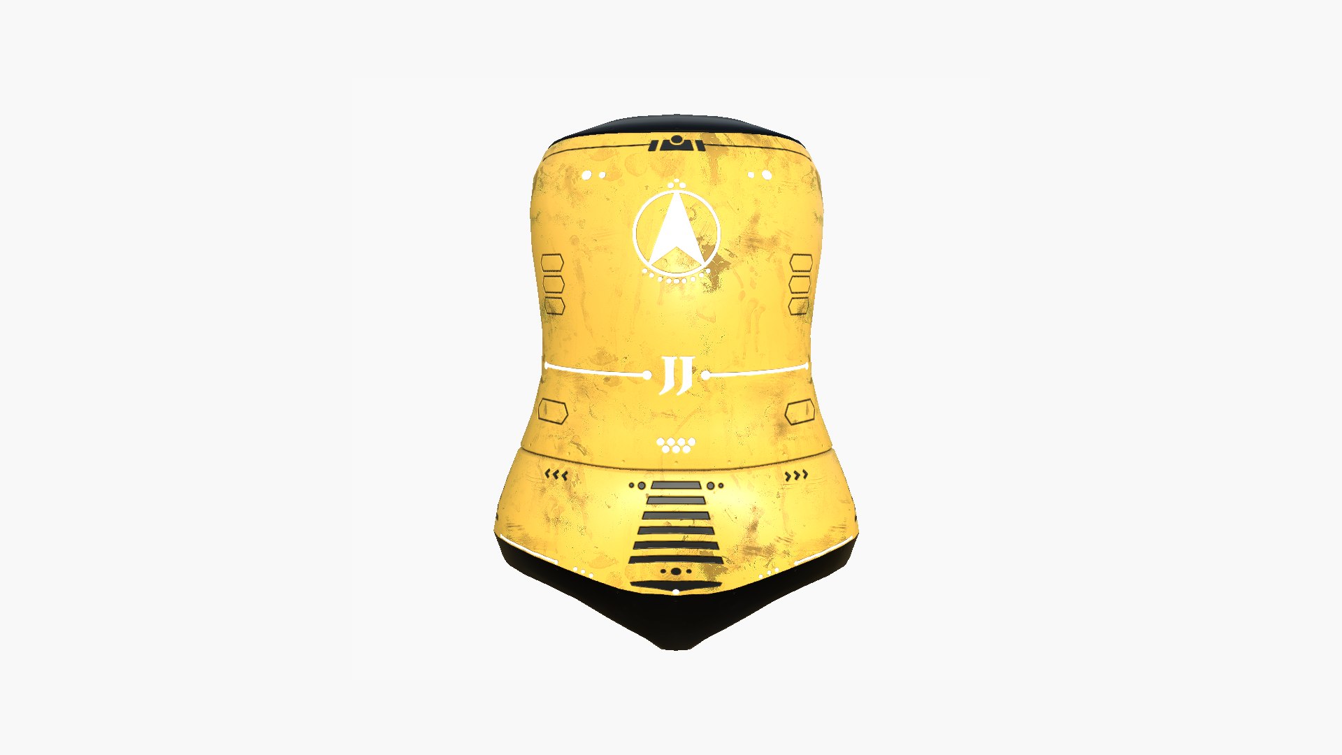 Jetpack J05 Yellow Black - SciFi Character Design 3D Model - TurboSquid ...