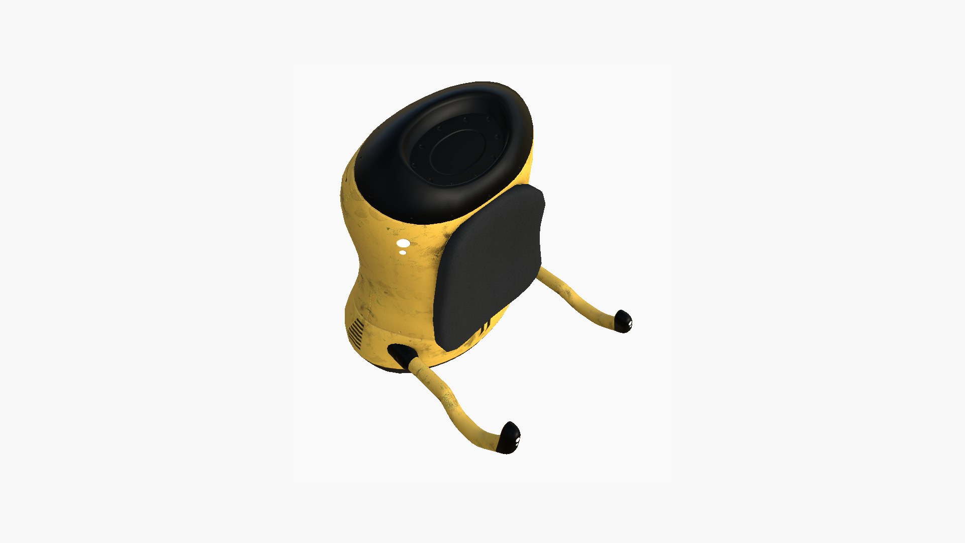 Jetpack J05 Yellow Black - SciFi Character Design 3D Model - TurboSquid ...