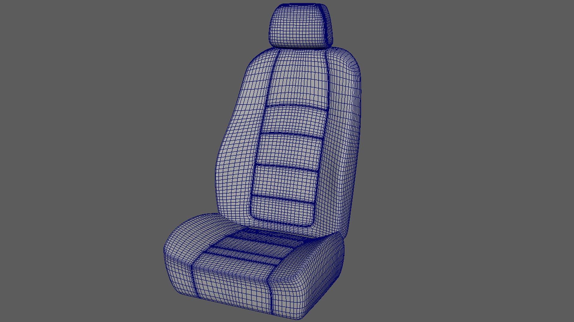 3D Car Seat 011 Model - TurboSquid 1919395