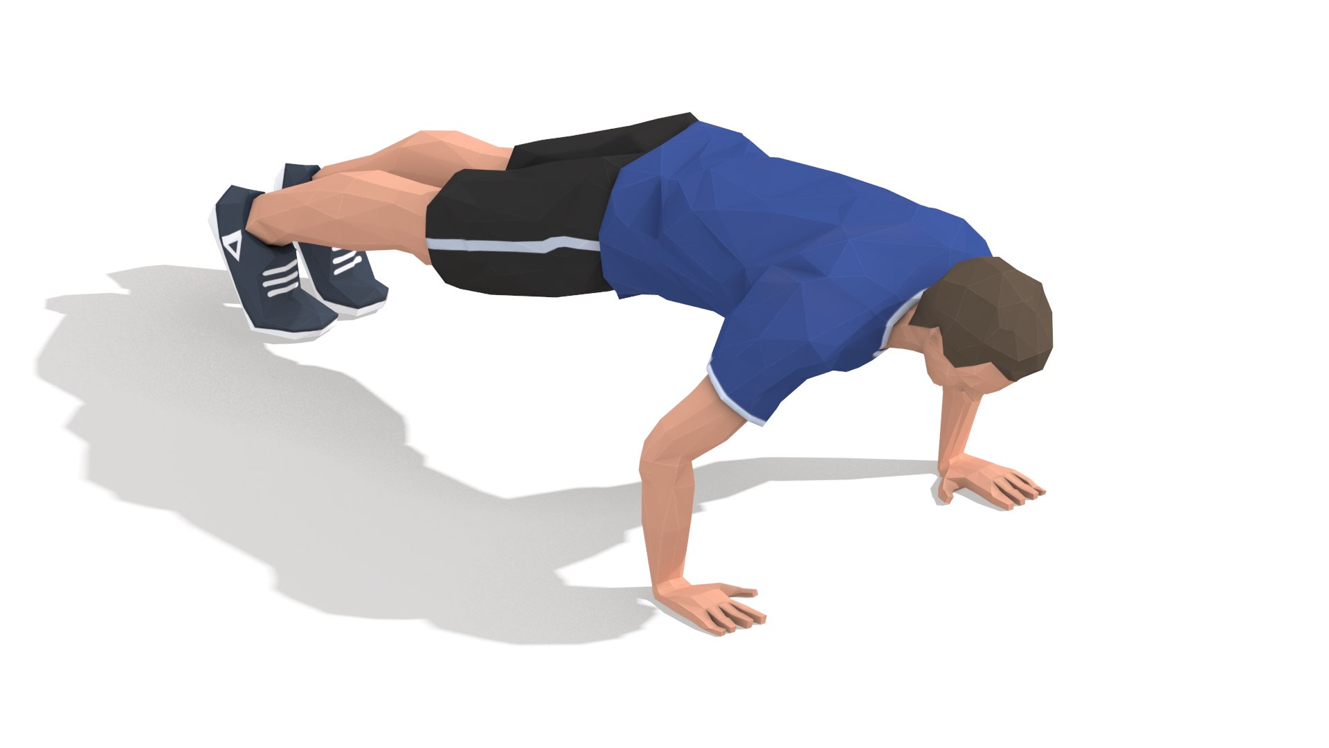 3D Exercise Man Model - TurboSquid 1706125