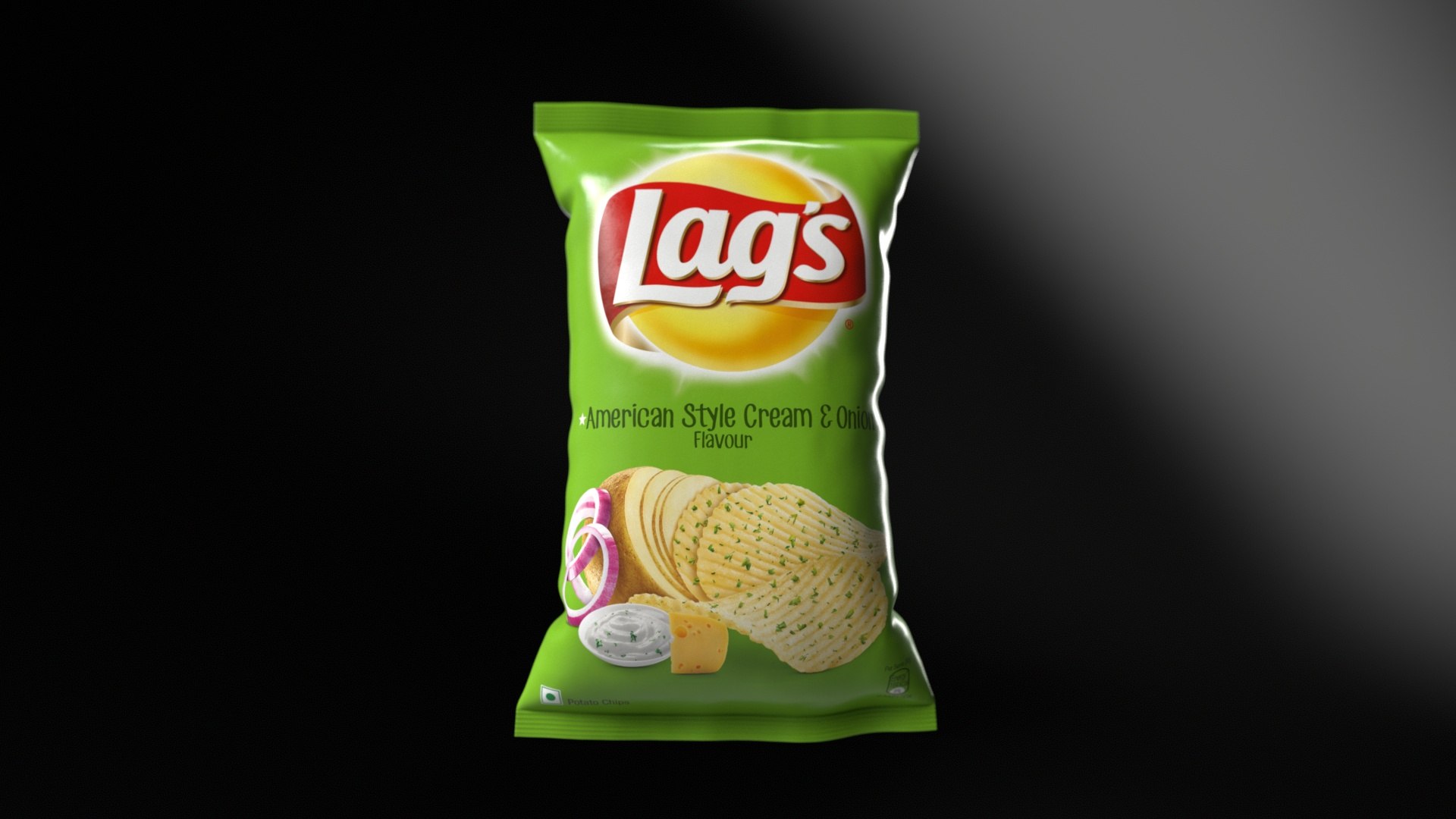 3D Model Chips Packet - TurboSquid 2205227