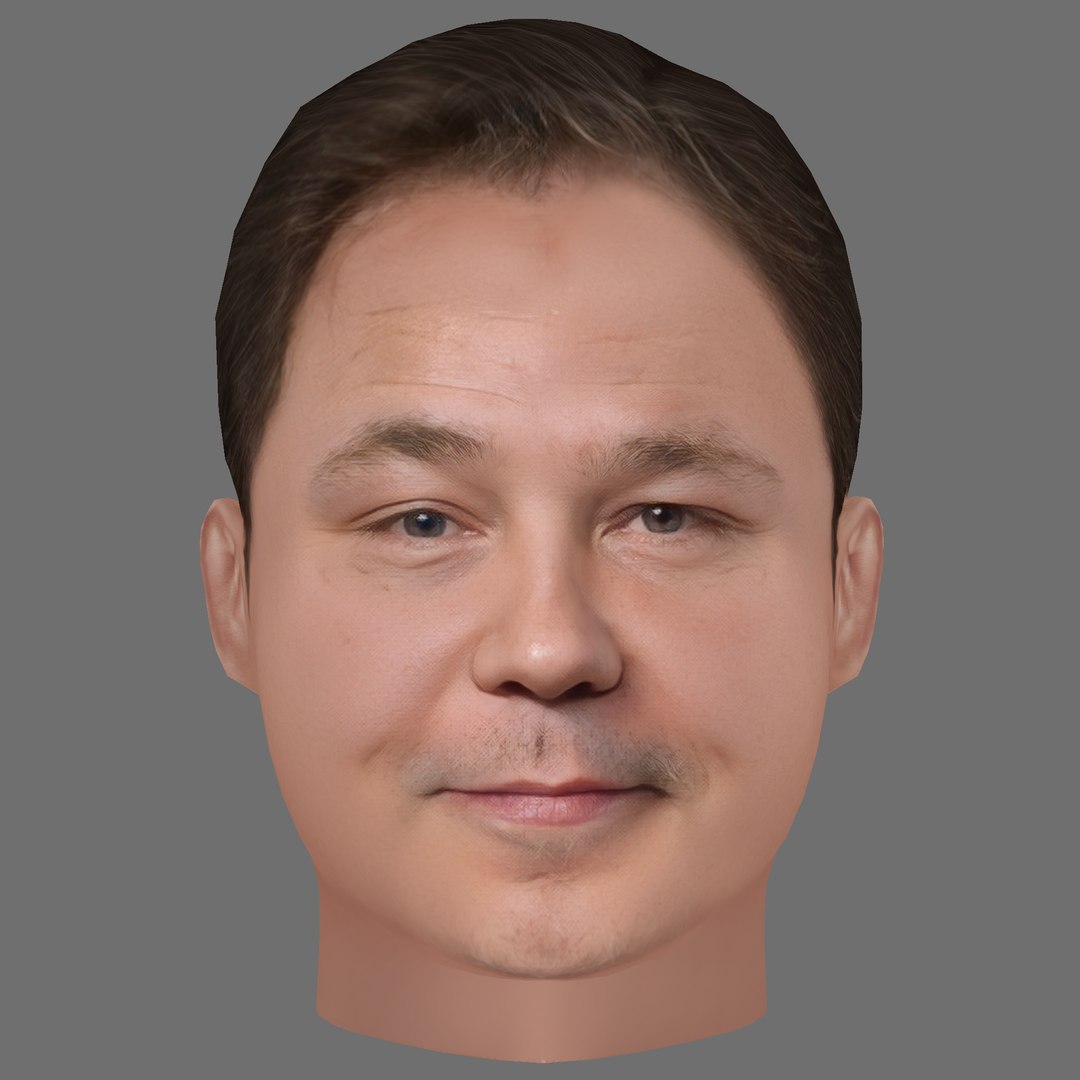 Stephen Graham Head - Low Poly Head For Game 3D - TurboSquid 2297832