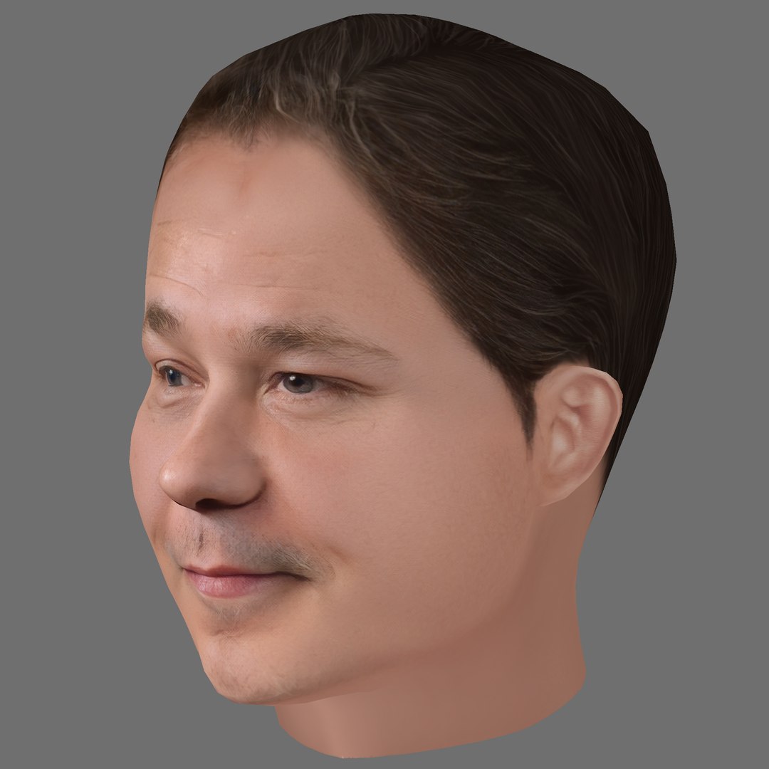 Stephen Graham Head - Low Poly Head For Game 3D - TurboSquid 2297832