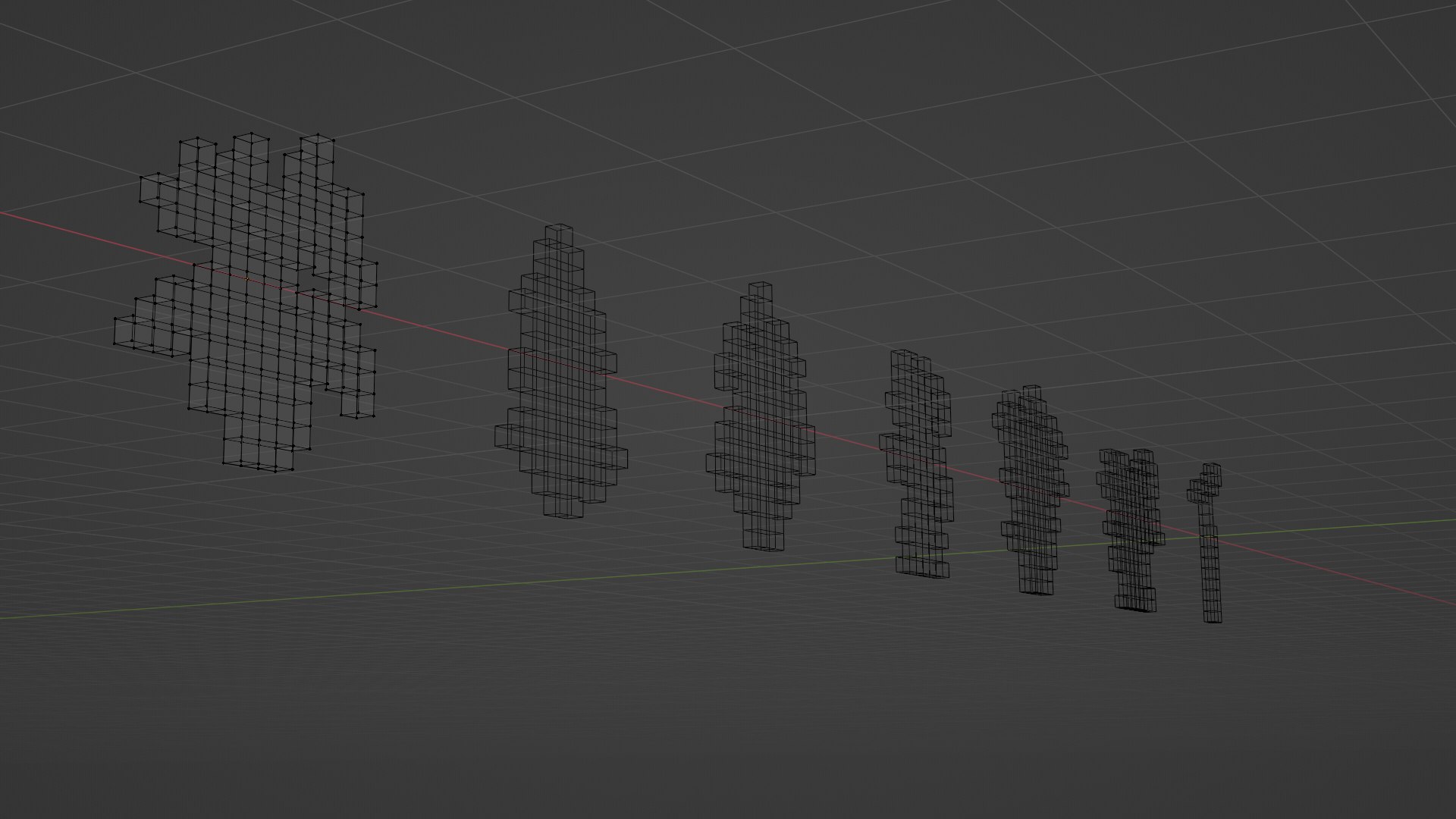 3D Sapling Set 2D Model - TurboSquid 2017156