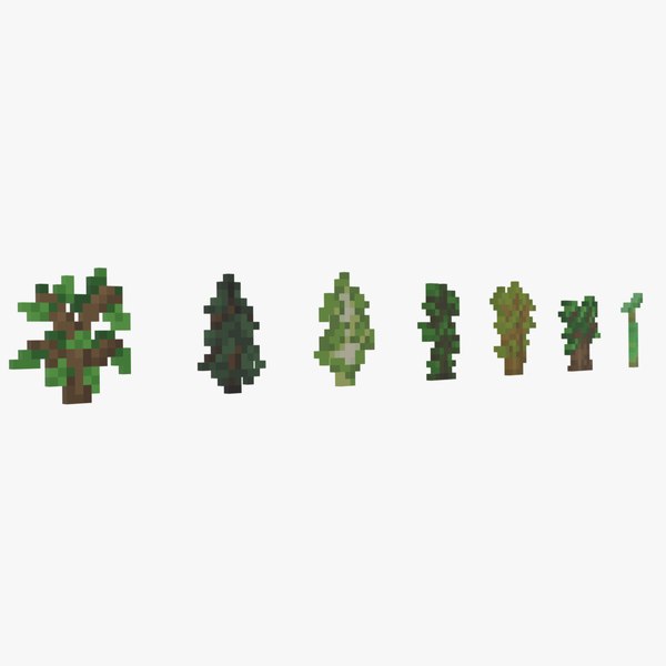 3D Sapling Set 2D model - TurboSquid 2017156