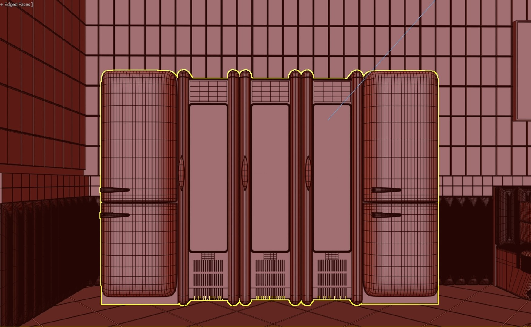 Retro Diner Exterior and Interior 3D model - TurboSquid 2087347