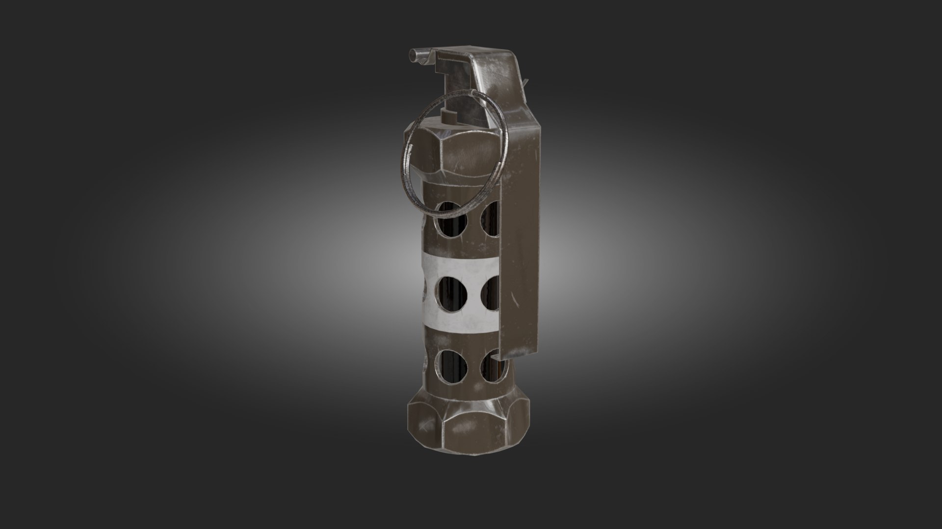 Stun Grenade M-84 3D Model Model - TurboSquid 2314641