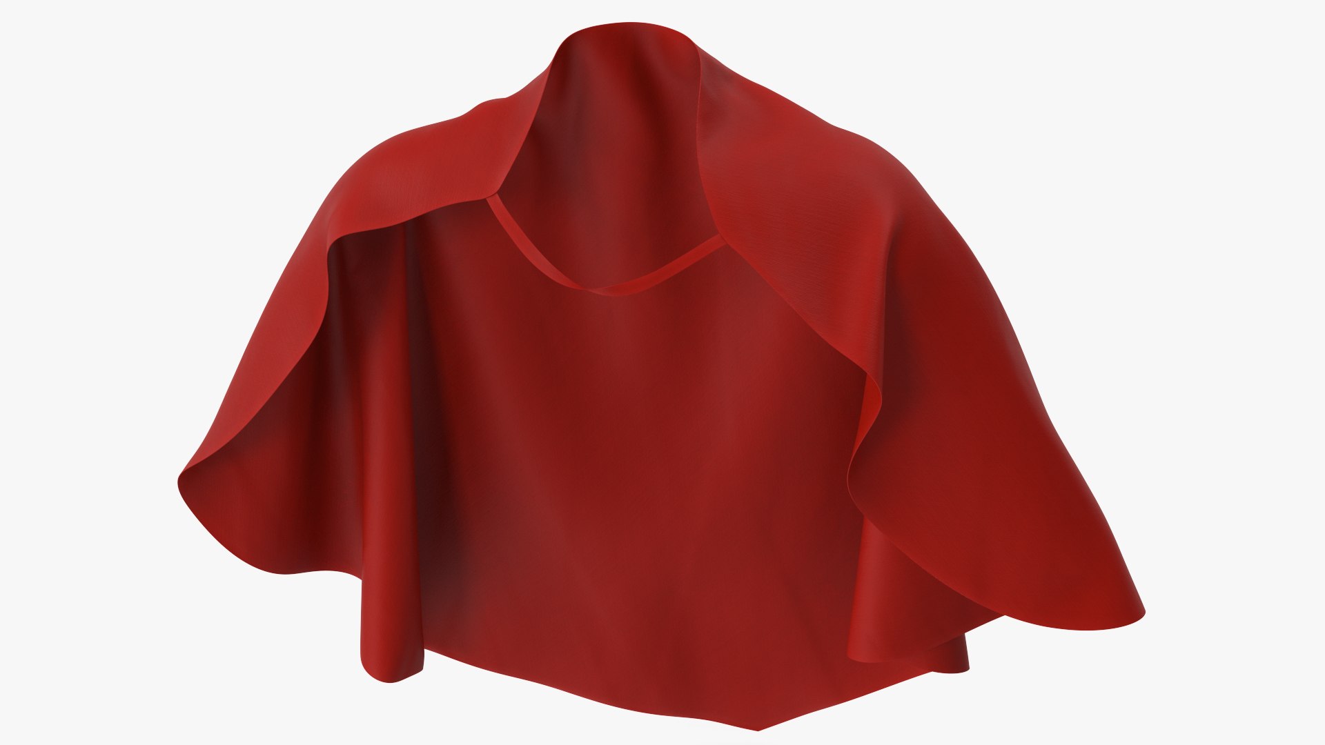Cape 3D Model - TurboSquid 1773407