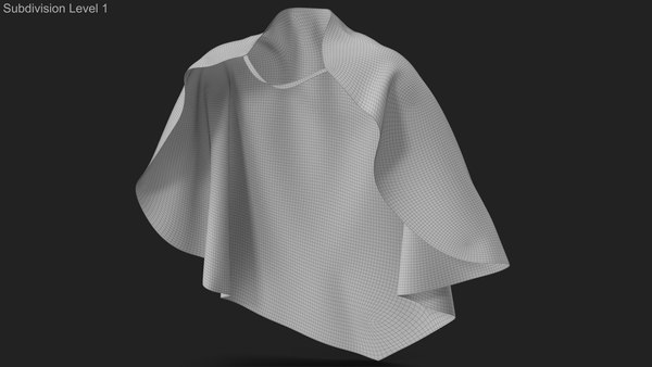 Cape 3D model - TurboSquid 1773407
