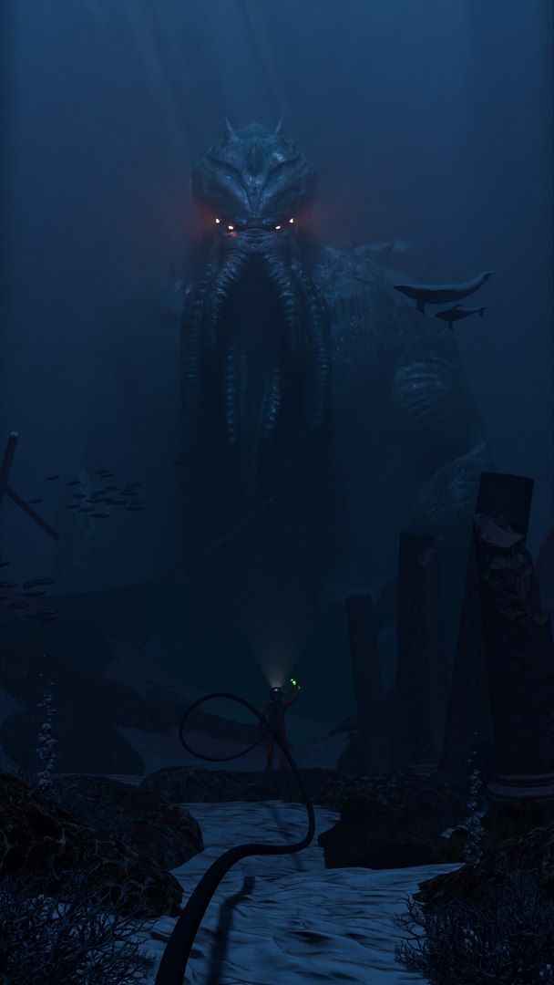 3D Cthulhu - TurboSquid 2228703