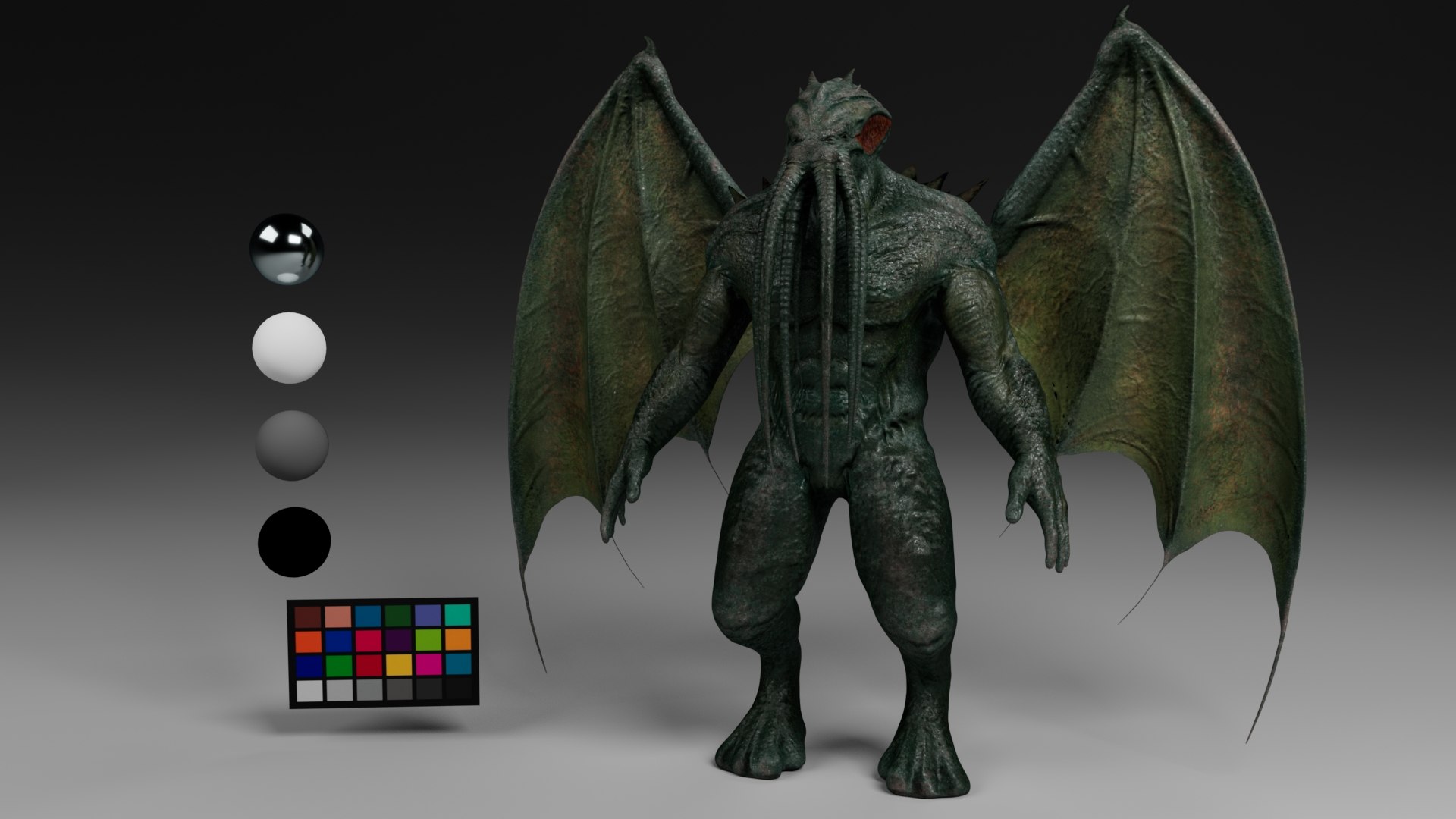 3D Cthulhu - TurboSquid 2228703