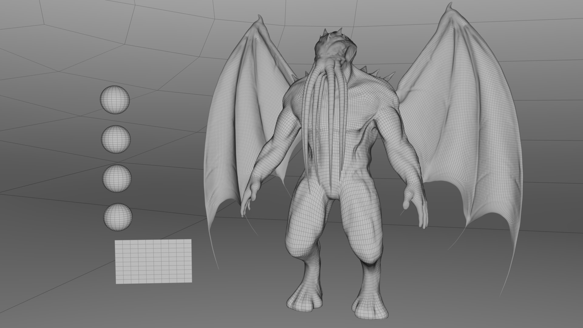 3D Cthulhu - TurboSquid 2228703