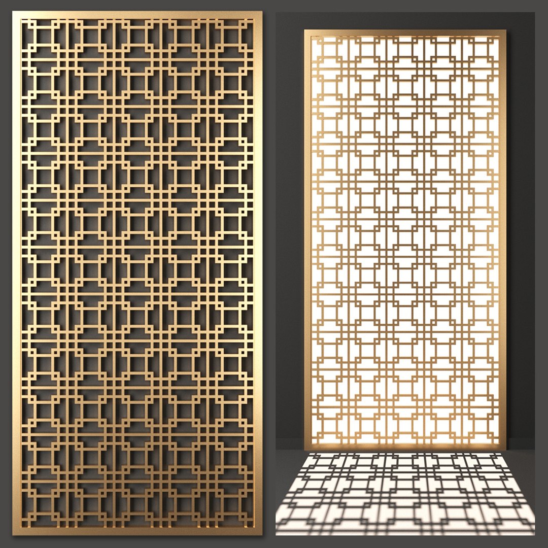 Decorative Partitions Model - TurboSquid 1461683