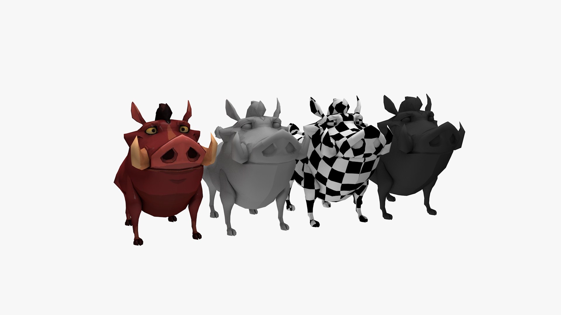 3D Model Pumba - TurboSquid 1846165