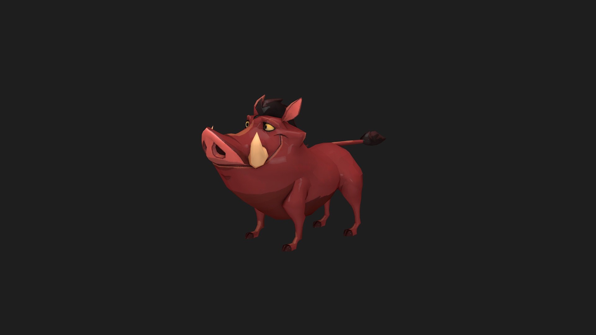 3D Model Pumba - TurboSquid 1846165