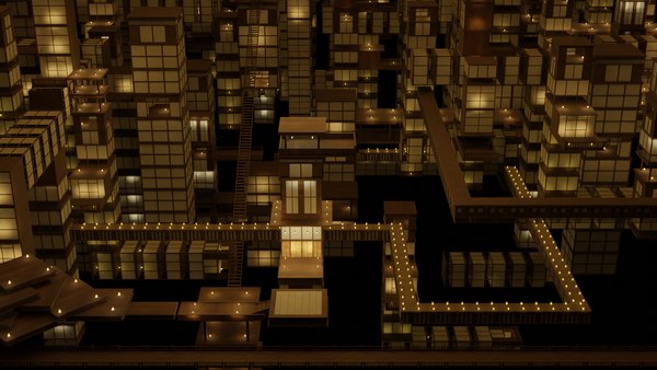 modelo 3d Concepto del Castillo Infinito de Demon Slayer - TurboSquid ...