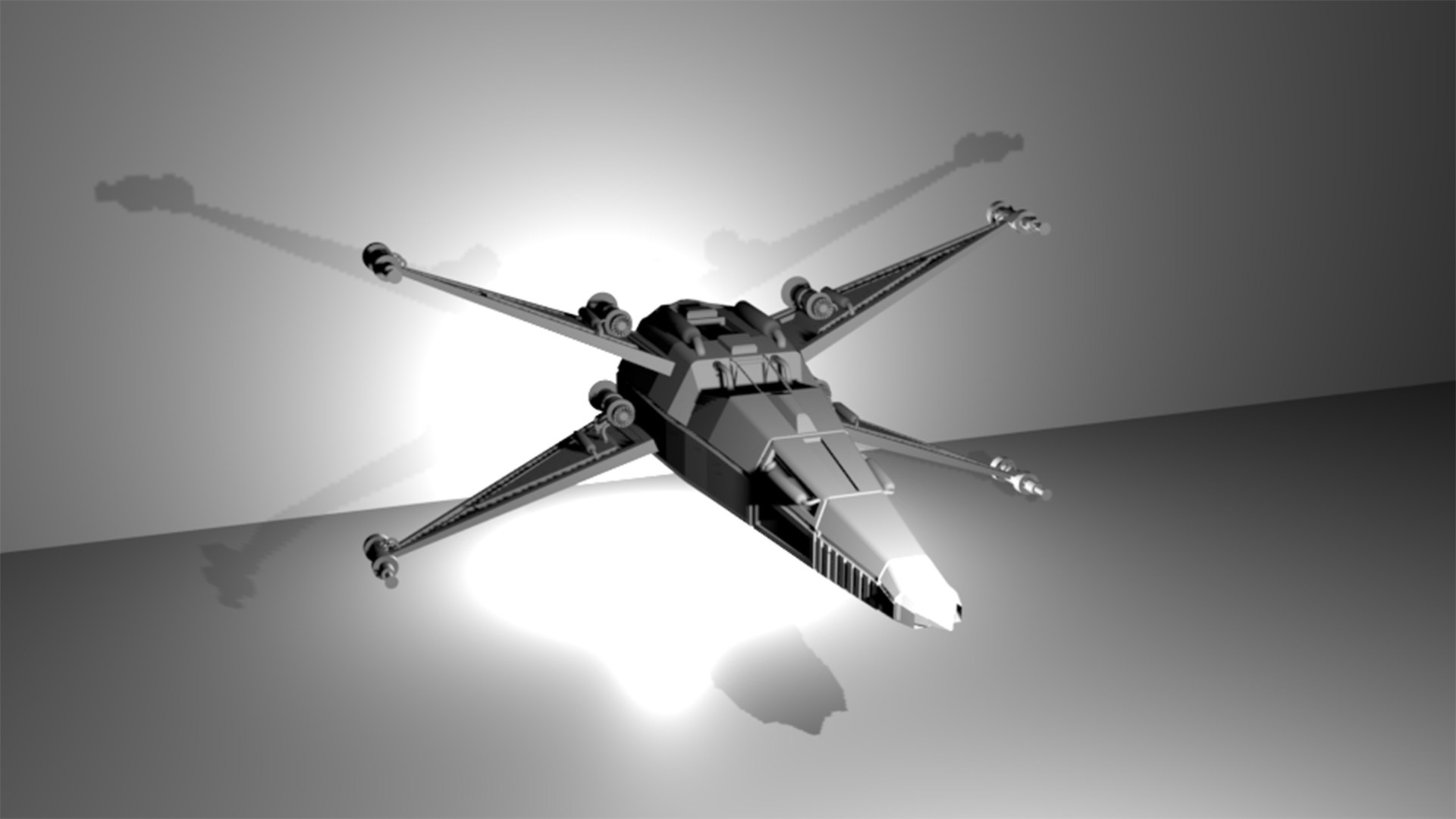 3D Spaceship Classic Model - TurboSquid 1678330