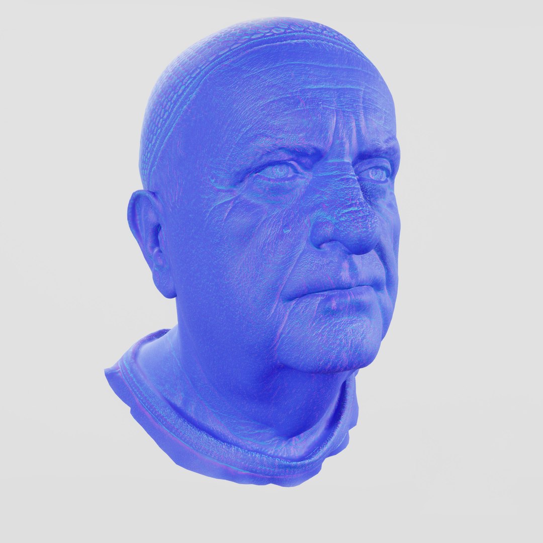 Male Face Scan 3D Model - TurboSquid 2102953