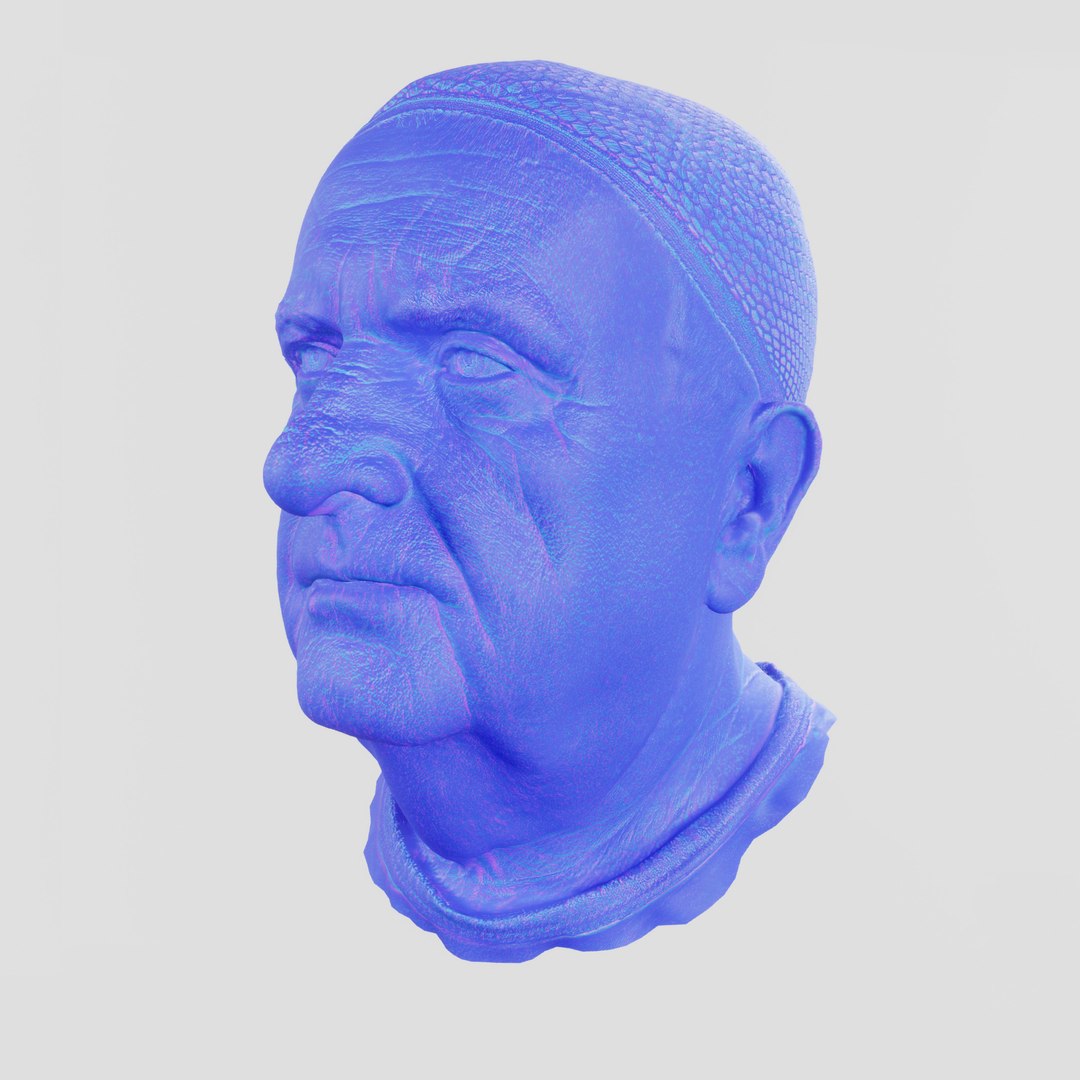 Male Face Scan 3D Model - TurboSquid 2102953