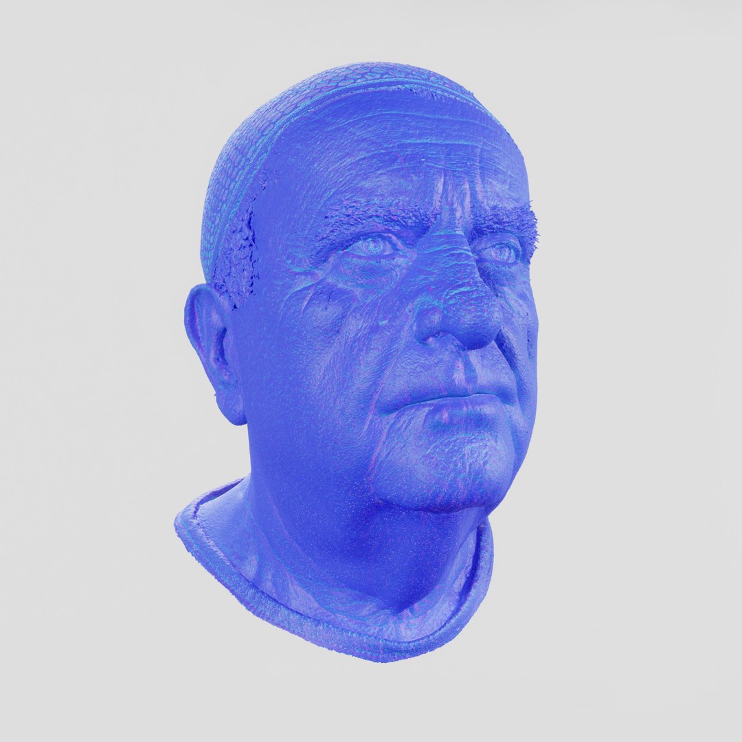 Male Face Scan 3D Model - TurboSquid 2102953