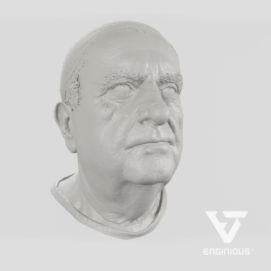 Male Face Scan 3D model - TurboSquid 2102953