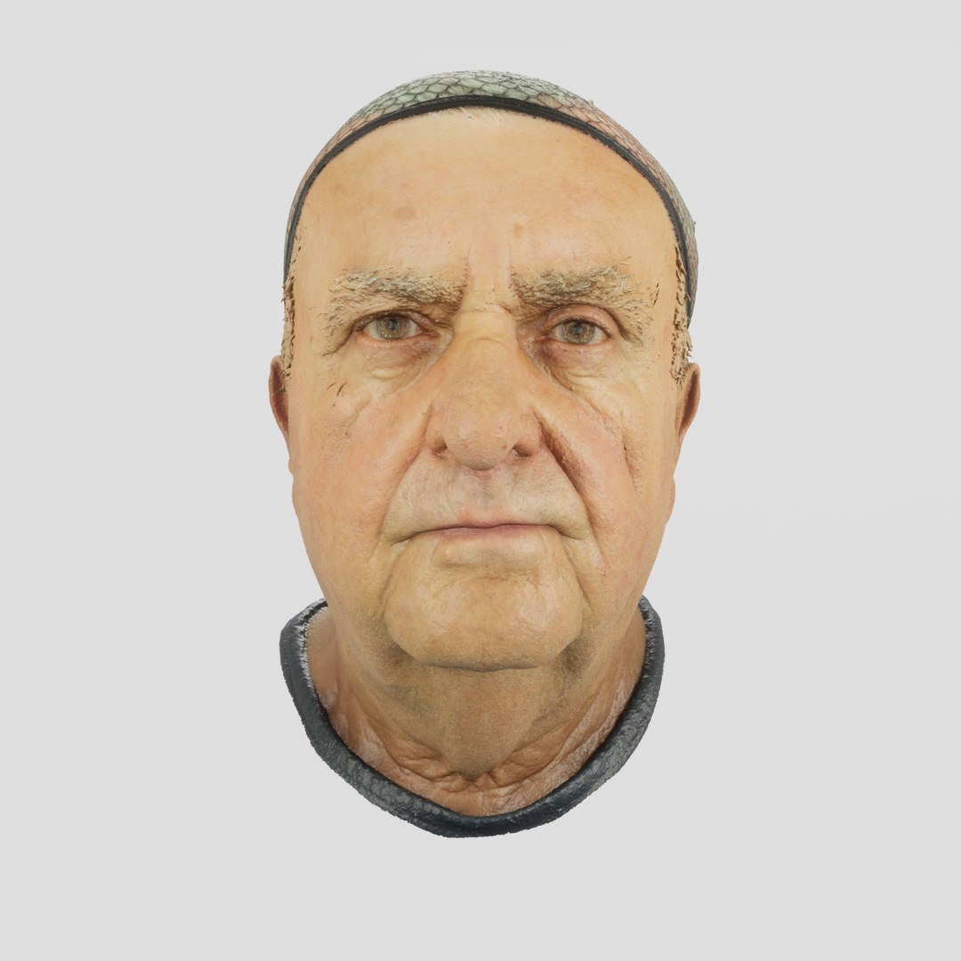 Male Face Scan 3D Model - TurboSquid 2102953