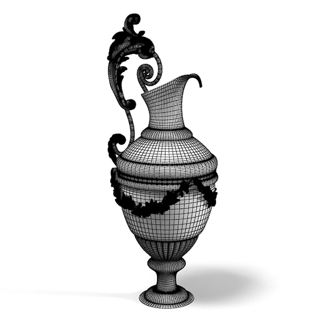 3d Classic Baroque Victorian Model