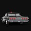 3d Chevy Impala 64 Police Car