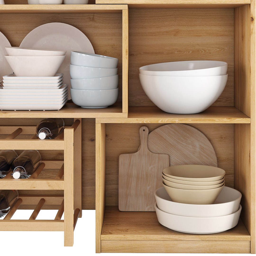 Kitchenware And Tableware 36 3D Model - TurboSquid 2205519