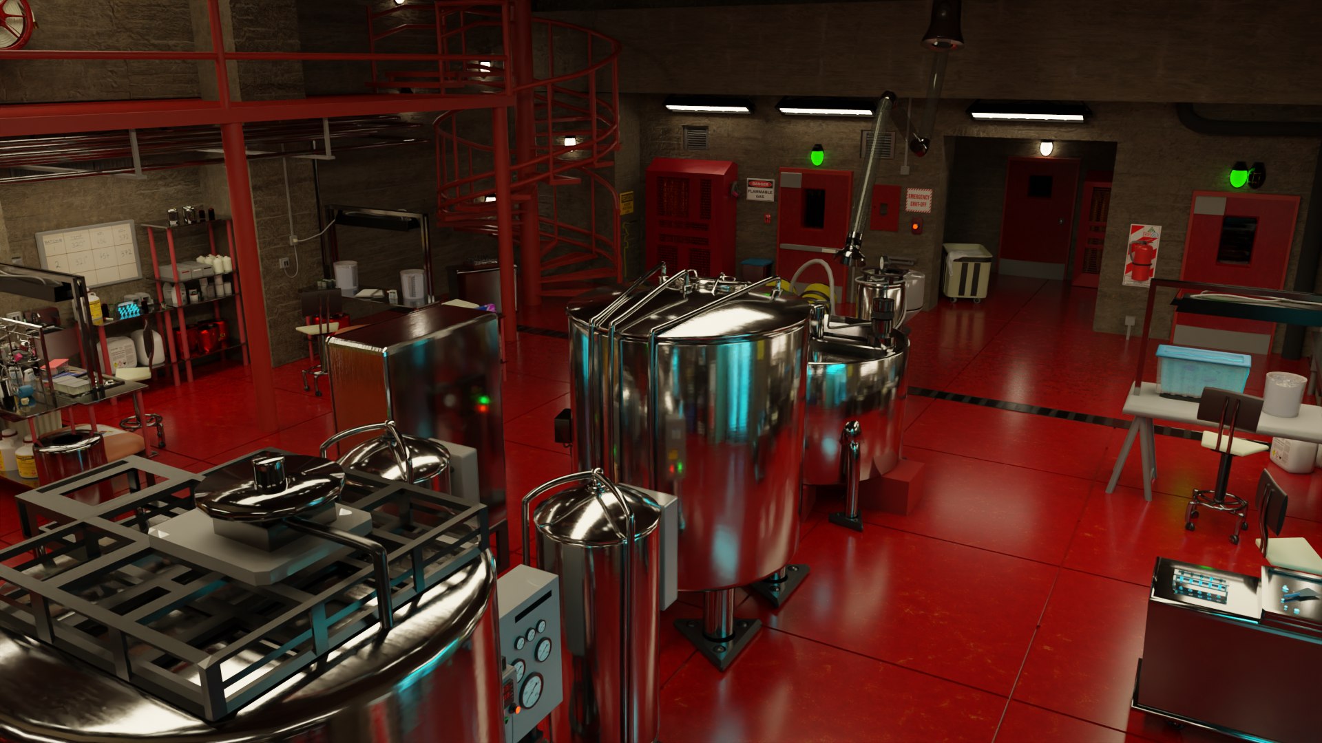 3D Laboratory Imitation Of The Breaking Bad Series - TurboSquid 2212519