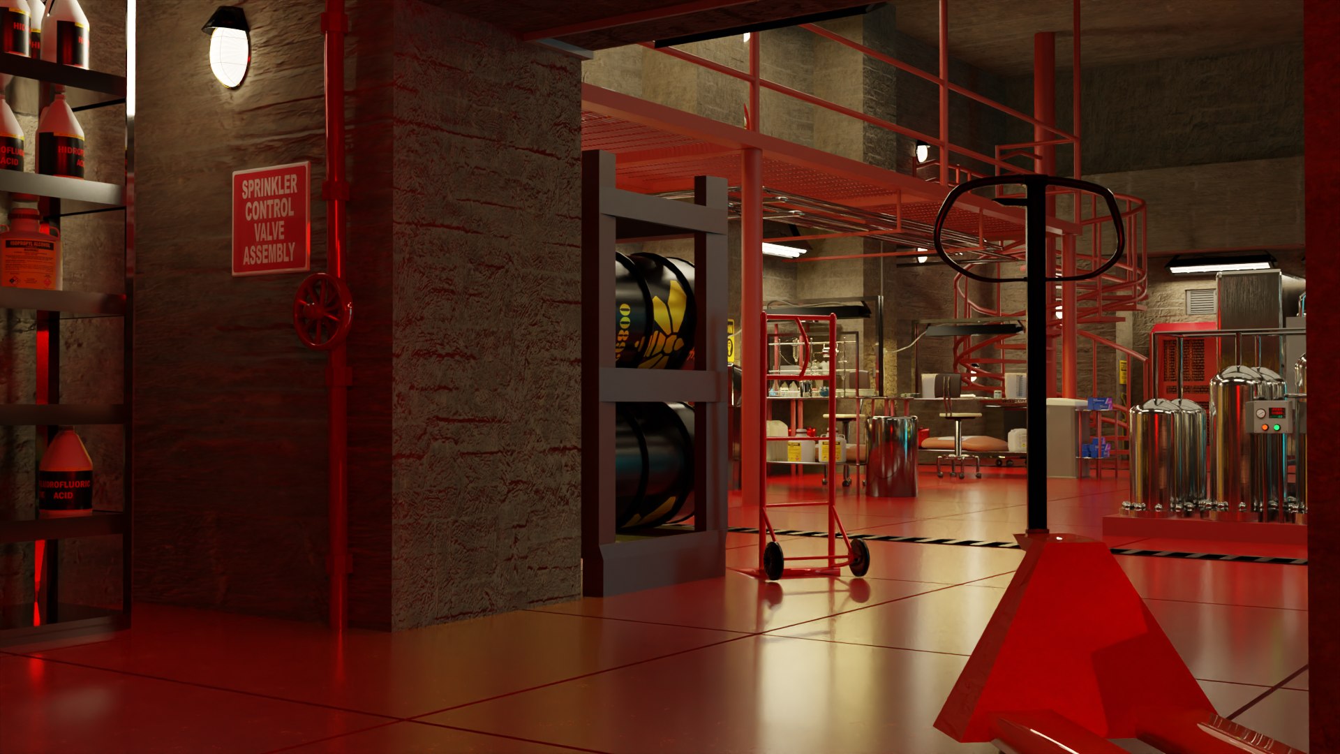 3D Laboratory Imitation Of The Breaking Bad Series - TurboSquid 2212519