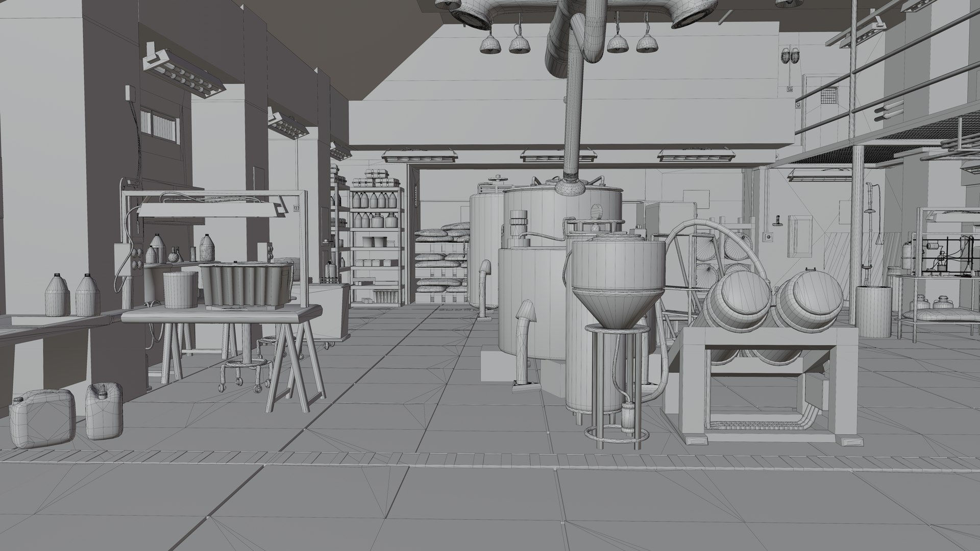 3D Laboratory Imitation Of The Breaking Bad Series - TurboSquid 2212519